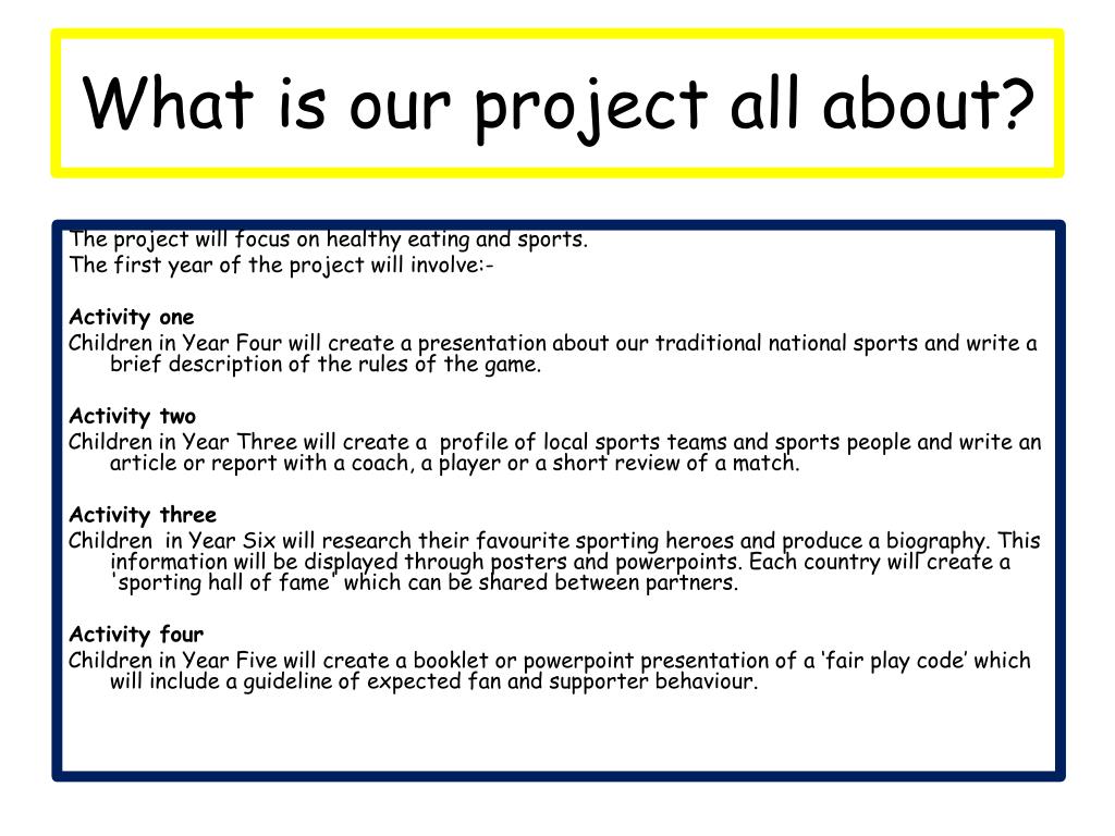 PPT - Our Comenius Project Healthy Eating and Active Living PowerPoint ...