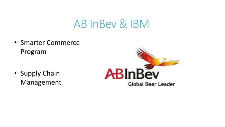 PPT - Anheuser Busch InBev PowerPoint Presentation - ID:3153063