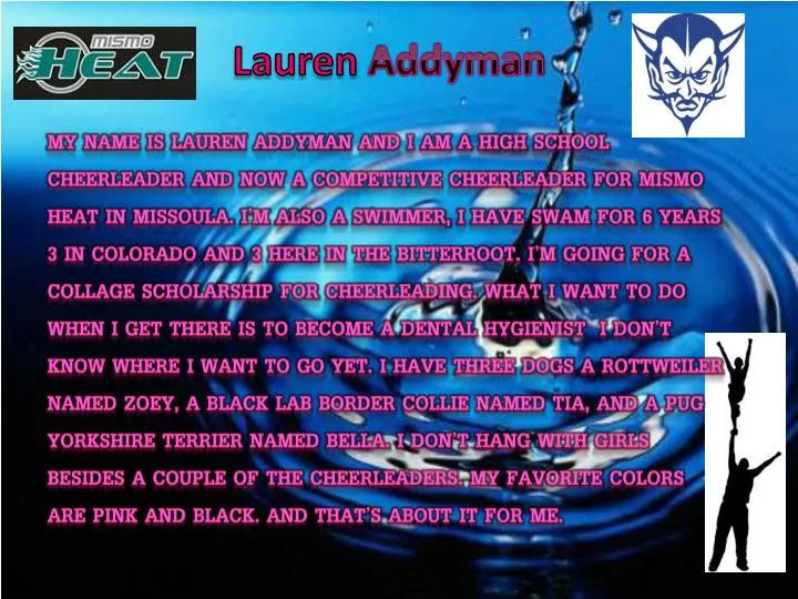 PPT - Lauren Addyman PowerPoint Presentation, free download - ID:3153470
