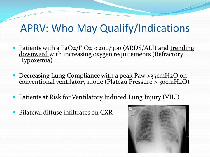 PPT - Airway Pressure Release Ventilation APRV PowerPoint Presentation ...