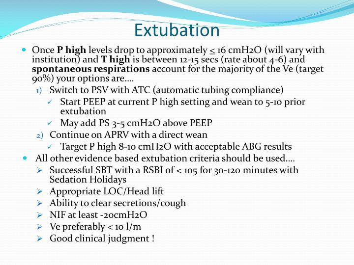 PPT - Airway Pressure Release Ventilation APRV PowerPoint Presentation ...