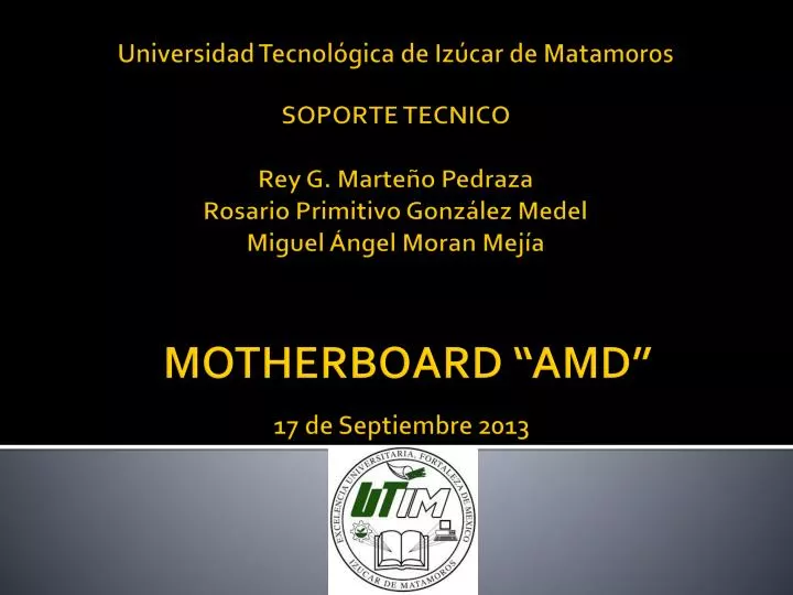 PPT - MOTHERBOARD “AMD” PowerPoint Presentation, free download - ID:3154842