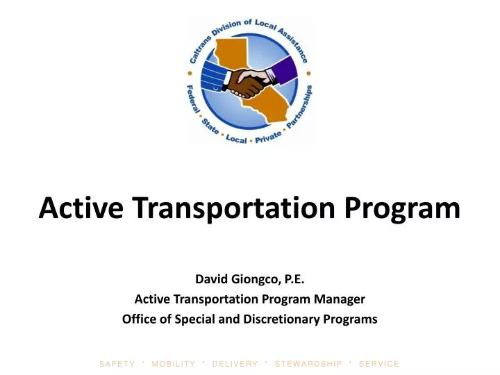 PPT - Active Transportation Program PowerPoint Presentation, free ...
