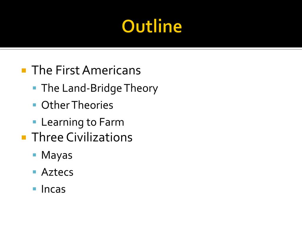 PPT - Roots of the American People: The Earliest Americans PowerPoint ...