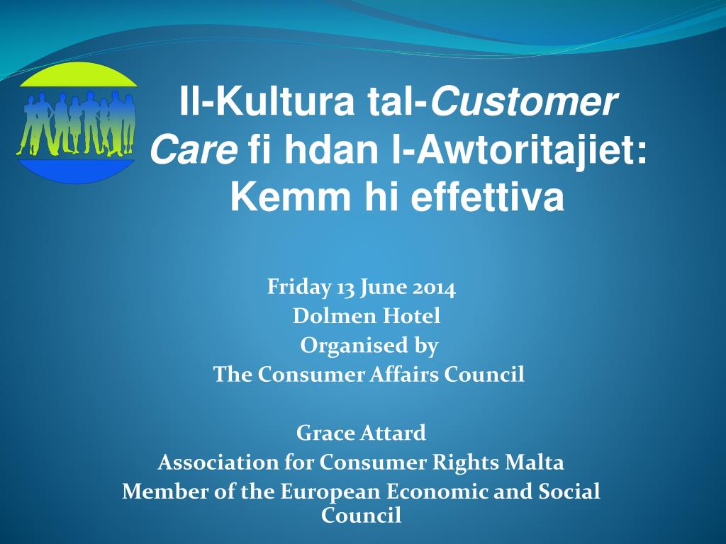 PPT - Friday 13 June 2014 Dolmen Hotel Organised by The Consumer ...