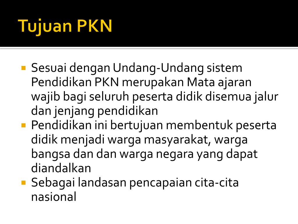 PPT - KULIAH I Latar belakang : PK N PowerPoint Presentation, free ...
