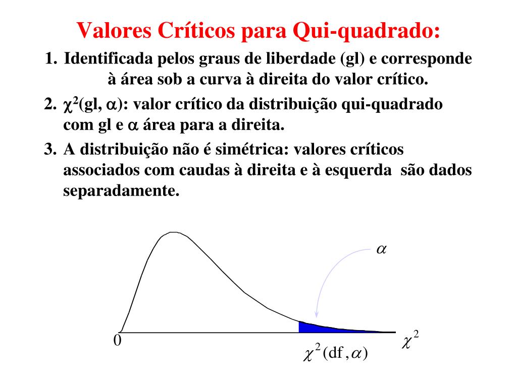 PPT - Qui-quadrado características gerais PowerPoint Presentation, free ...