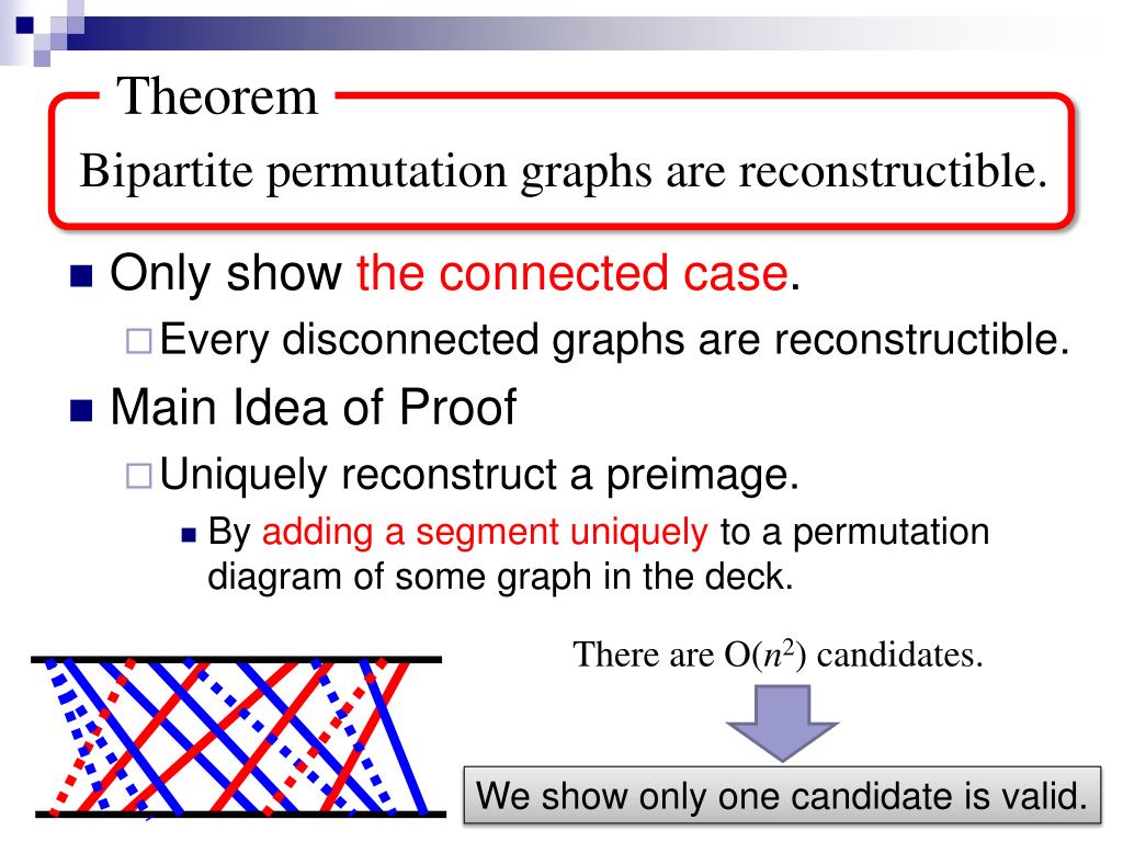 PPT - Bipartite Permutation Graphs are Reconstructible PowerPoint ... PPT - Bipartite Permutation Graphs are Reconstructible PowerPoint ...
