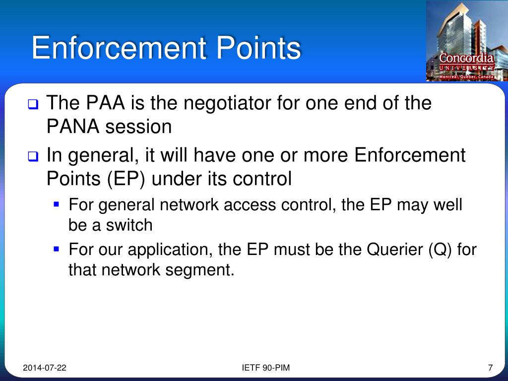 PPT - J. William Atwood Bing Li Concordia University, Montreal ...