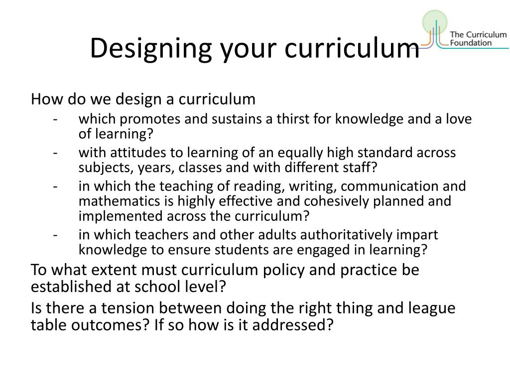 PPT - Developing a Quality Curriculum PowerPoint Presentation, free ...