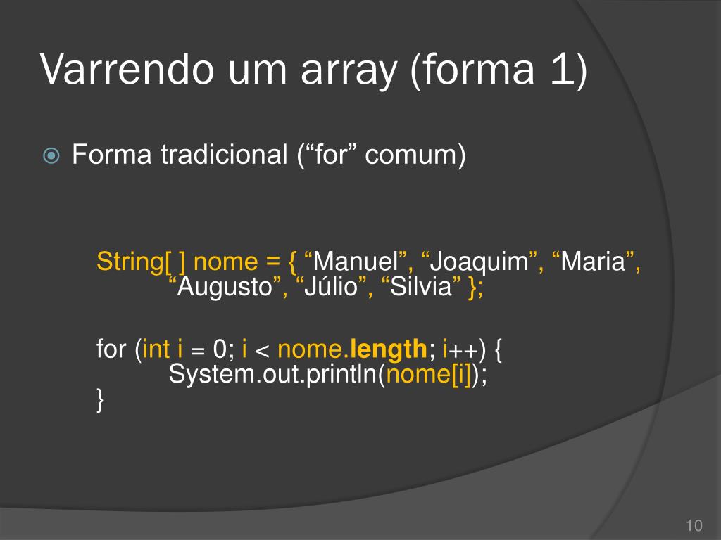 PPT - Arrays PowerPoint Presentation, free download - ID:3159653