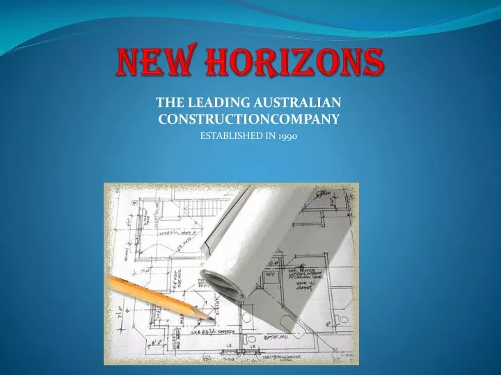 PPT - NEW HORIZONS PowerPoint Presentation, free download - ID:3160313
