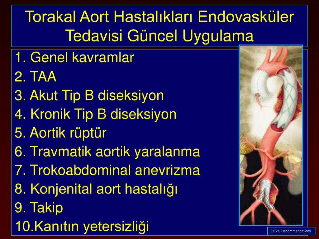 PPT - Torakal Aort Hastalıkları Endovasküler Tedavisinde Güncel Durum ...