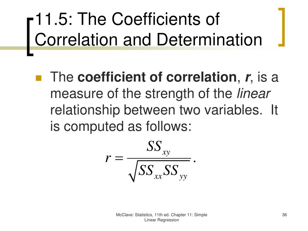 Ppt Chapter 11 Simple Linear Regression Powerpoint Presentation