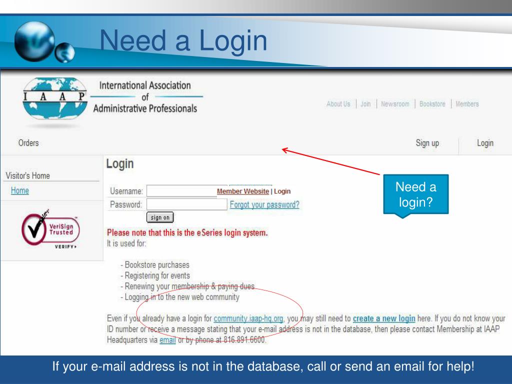 PPT - Navigating the IAAP Web Community iaap-hq PowerPoint Presentation ...