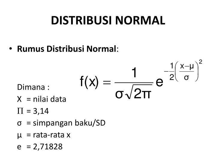 PPT - DISTRIBUSI PROBABILITAS PowerPoint Presentation - ID:3163371