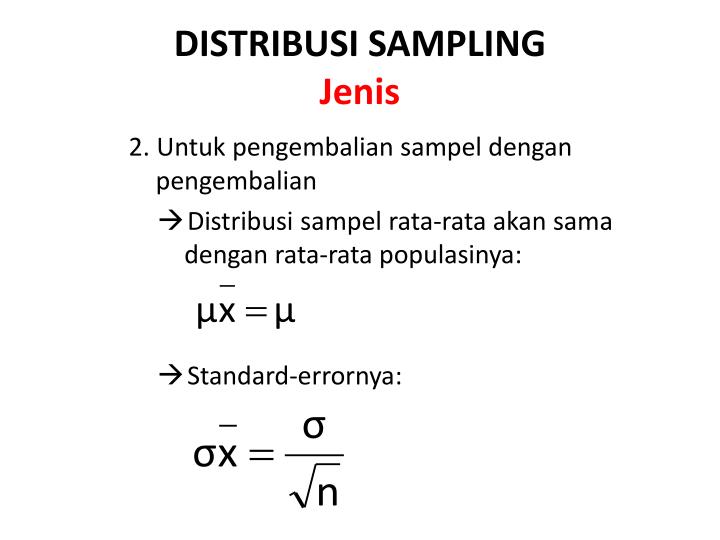 PPT - DISTRIBUSI PROBABILITAS PowerPoint Presentation - ID:3163371