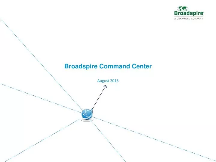 PPT - Broadspire Command Center PowerPoint Presentation, free download ...