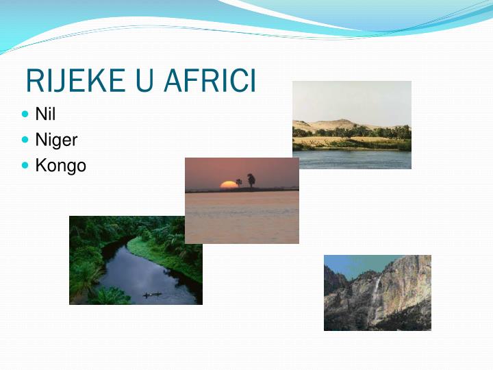 PPT - VELIKE RIJEKE SVIJETA PowerPoint Presentation - ID:3165615