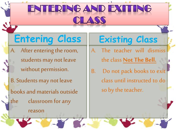PPT - Classroom Rules and Procedures PowerPoint Presentation - ID:3165675