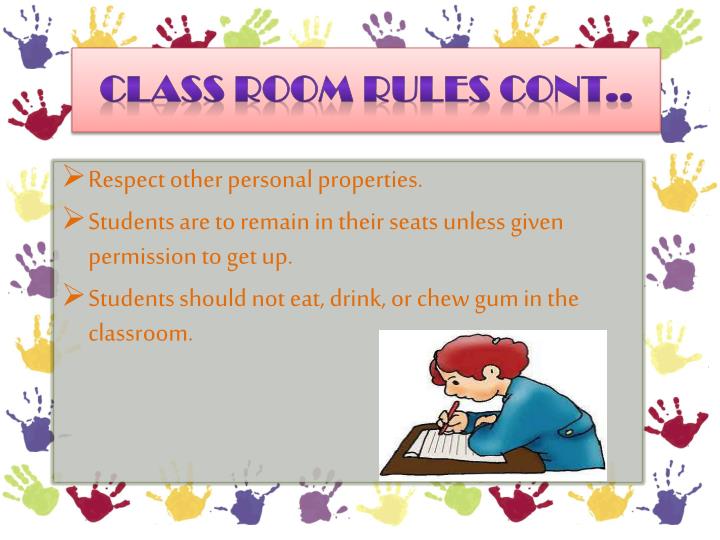 PPT - Classroom Rules and Procedures PowerPoint Presentation - ID:3165675