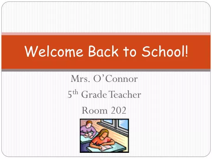 PPT - Welcome Back to School! PowerPoint Presentation, free download ...