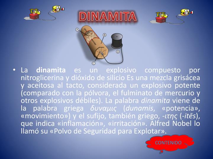 PPT - DINAMITA Y TERMOMETRO PowerPoint Presentation - ID:3166080