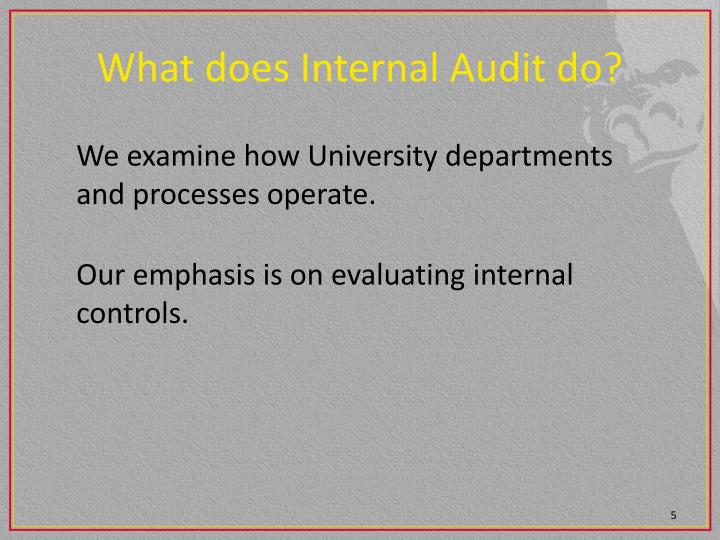 PPT - Internal Audit Process PowerPoint Presentation - ID:3166639
