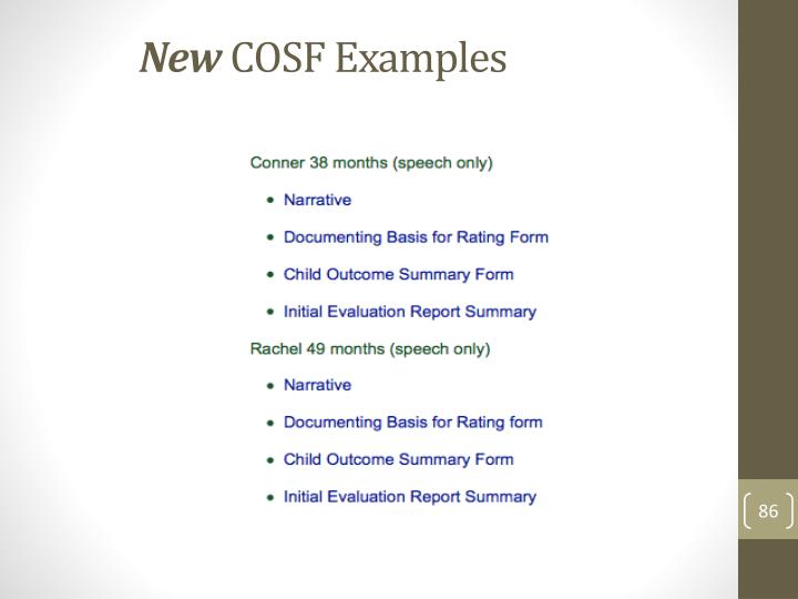 PPT - Kansas Early Childhood Outcomes: Using the Child Outcome Summary ...