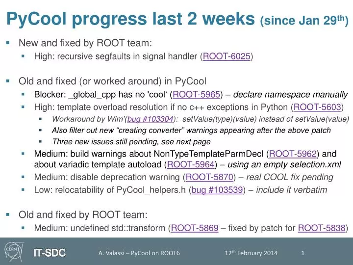 PPT - PyCool progress last 2 weeks (since Jan 29 th ) PowerPoint Presentation - ID:3167005