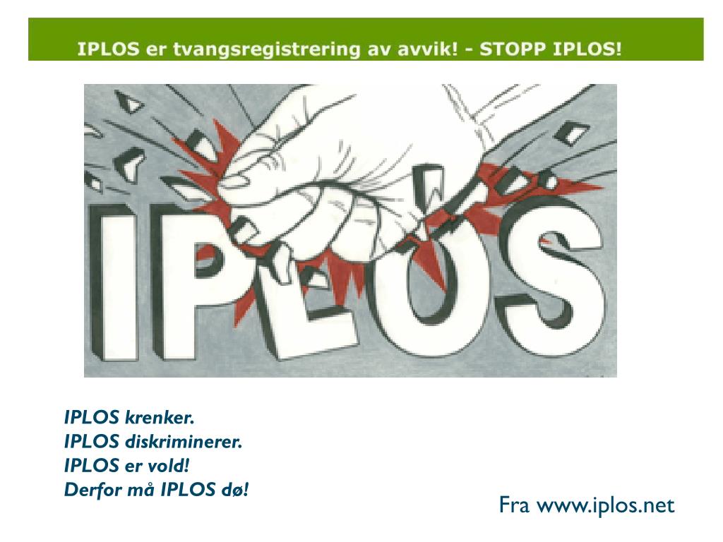 PPT - 2006 - i Norge ble det satt i gang et tiltak for registrering av ...