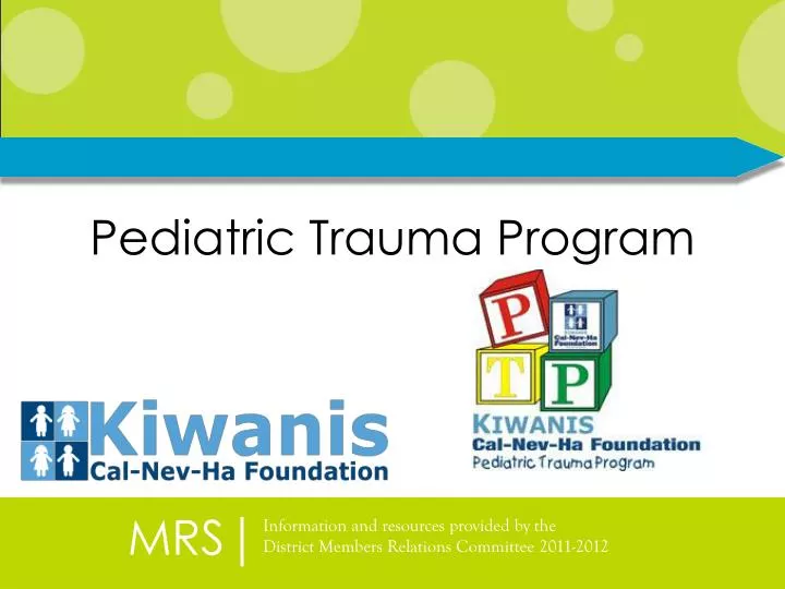 PPT - Pediatric Trauma Program PowerPoint Presentation, free download ...