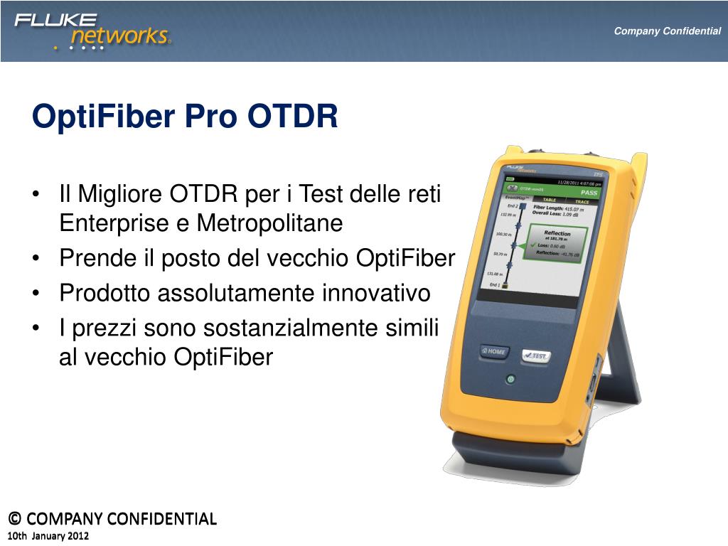 PPT - OptiFiber Pro Roberto Meschiari Fluke Networks PowerPoint ...