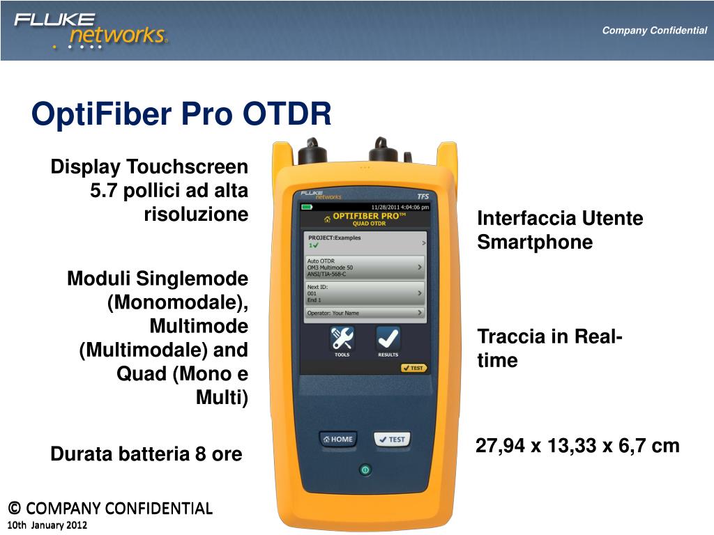 PPT - OptiFiber Pro Roberto Meschiari Fluke Networks PowerPoint ...