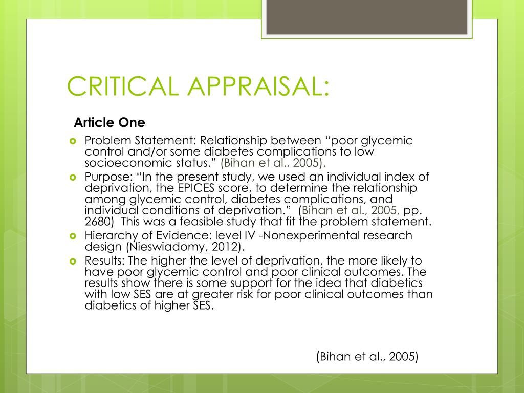 PPT - Diabetes: Are Poor Clinical Outcomes Associated with Low ...