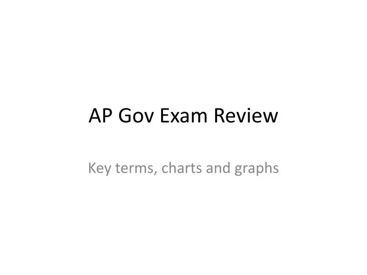 PPT - AP Gov Exam Review PowerPoint Presentation, free download - ID ...