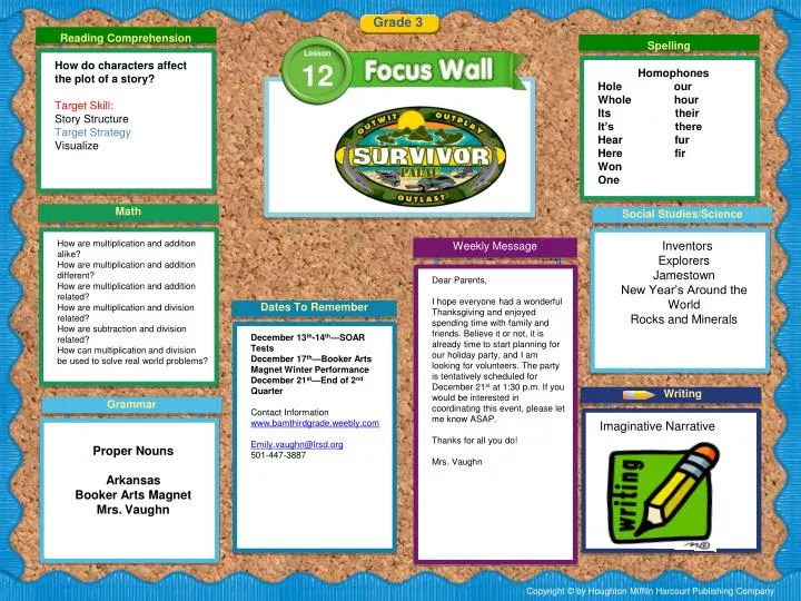 PPT - Grade 3 PowerPoint Presentation, free download - ID:3171390