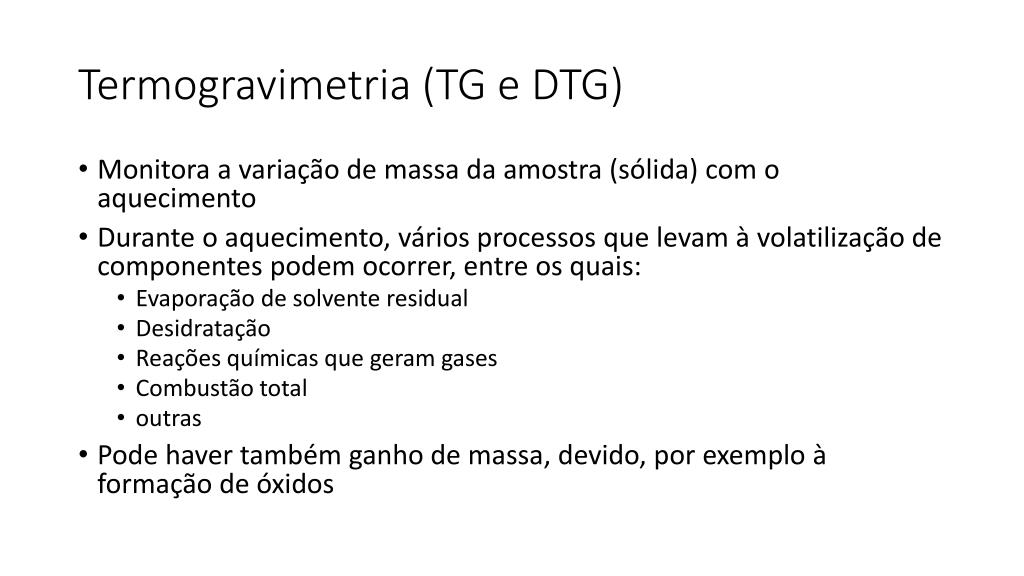 PPT - Análise térmica de polímeros PowerPoint Presentation, free ...