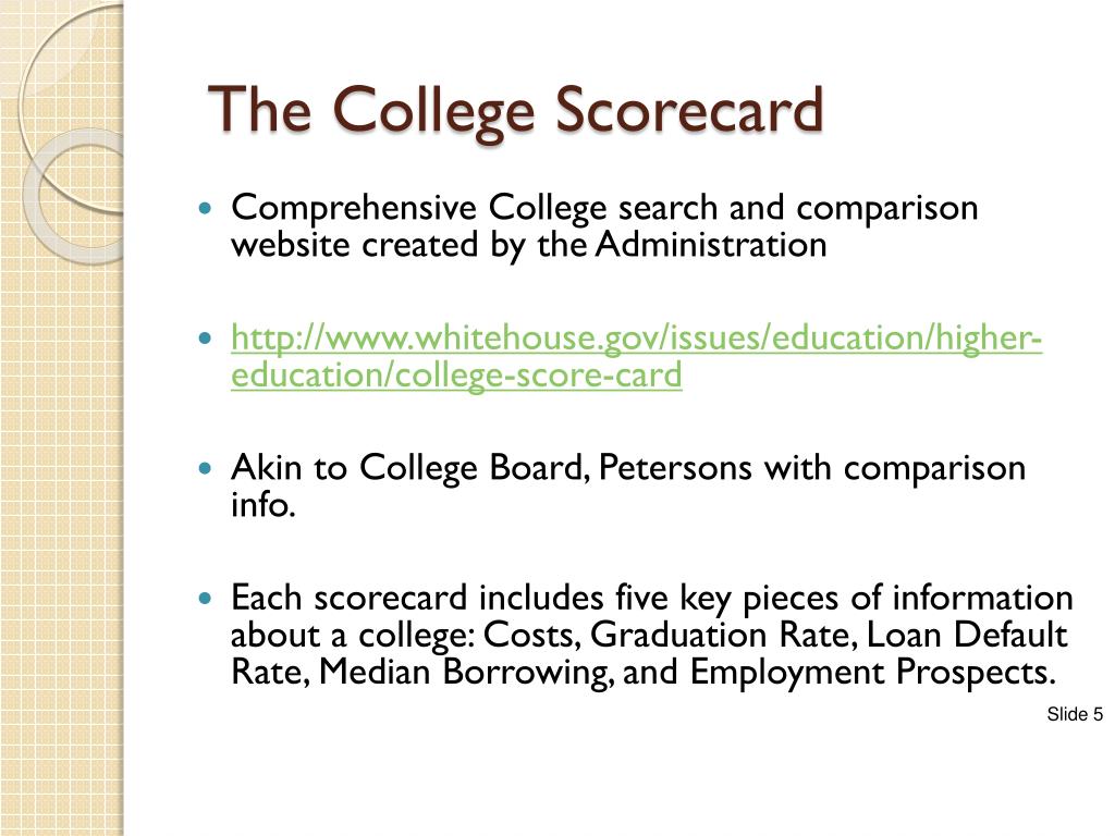 PPT - Award Letters, Consumer Disclosures, the Shopping Sheet and the ...