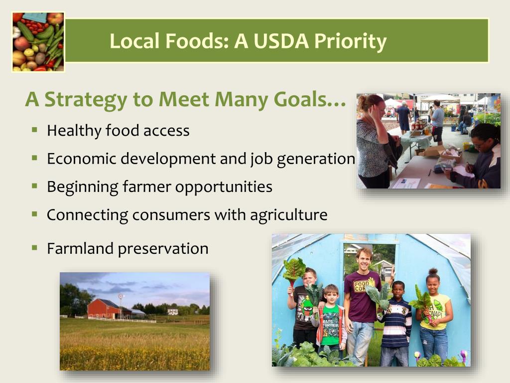 PPT - The Know Your Farmer, Know Your Food Initiative A Strategy for ...