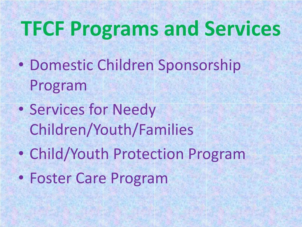 PPT - TFCF: Taiwan Fund for Children and Families PowerPoint ...