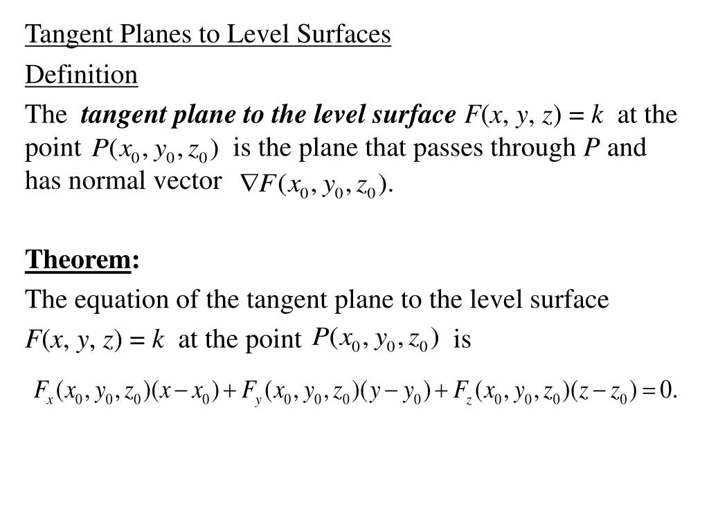 PPT - Sec 15.6 Directional Derivatives and the Gradient Vector ... PPT - Sec 15.6 Directional Derivatives and the Gradient Vector ...