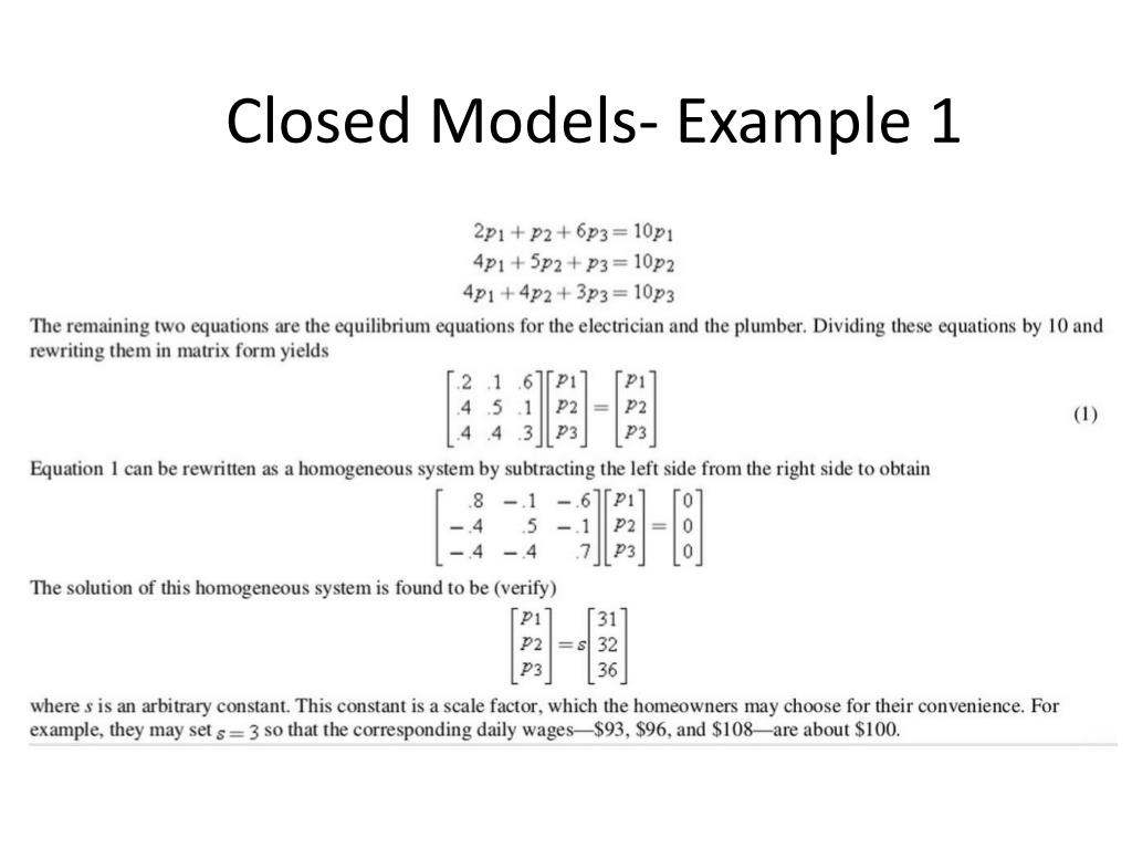 PPT - Leontief Economic Models PowerPoint Presentation, free download ... PPT - Leontief Economic Models PowerPoint Presentation, free download ...