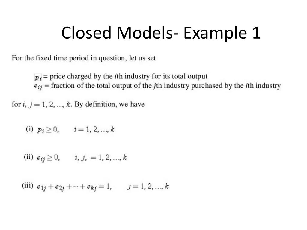 PPT - Leontief Economic Models PowerPoint Presentation, free download ... PPT - Leontief Economic Models PowerPoint Presentation, free download ...
