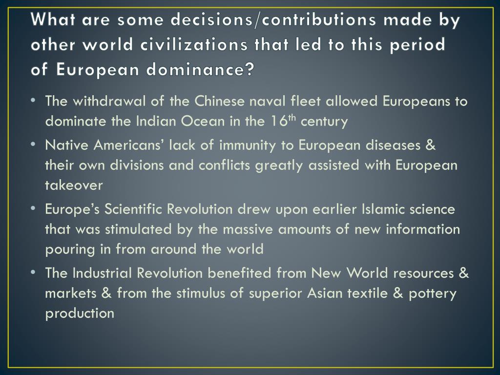 PPT - Period Five: The European Moment in World History 1750 – 1914 ...
