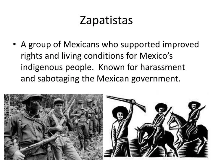 PPT - Zapatistas PowerPoint Presentation, free download - ID:3175838