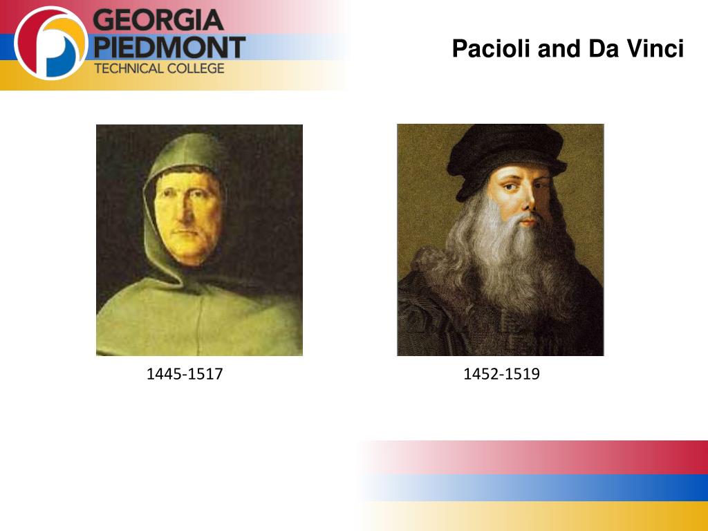 PPT - Luca Pacioli Meets Leonardo Da Vinci: Applying Critical Thinking ...