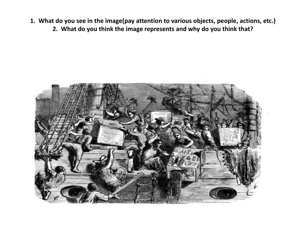 PPT - A Tell me what you already know about the Boston Tea Party ...