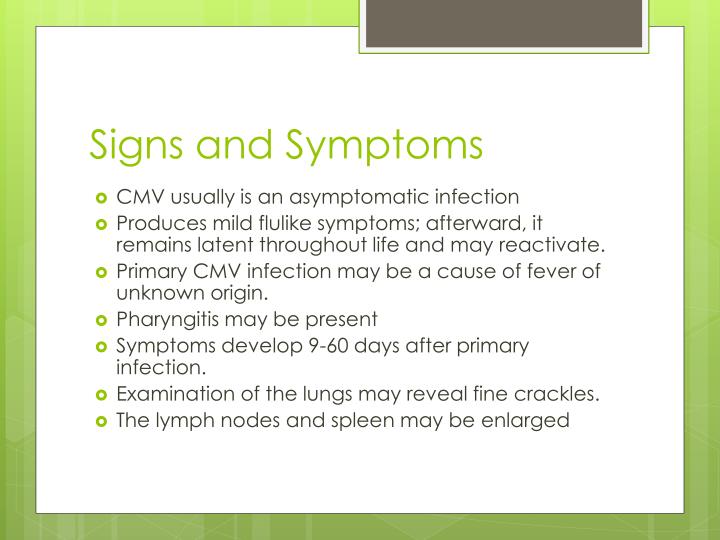 PPT - CYTOMEGALOVIRUS PowerPoint Presentation - ID:3176476