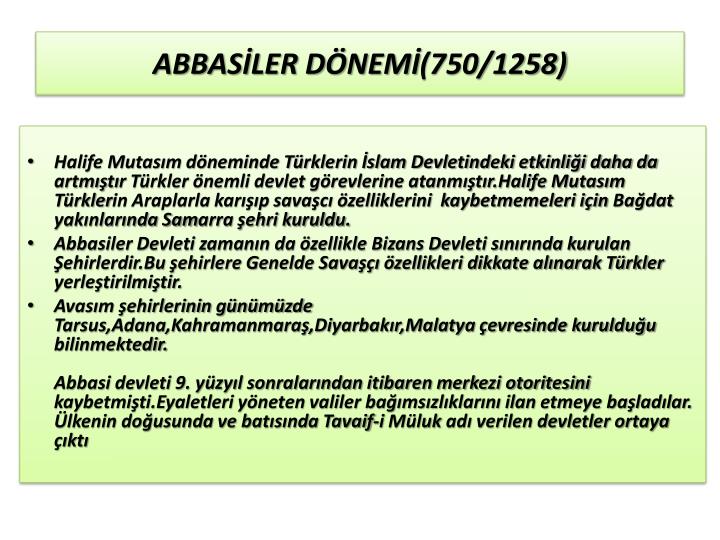PPT - EMEVİLER ( 661 - 750 ) PowerPoint Presentation - ID:3176519